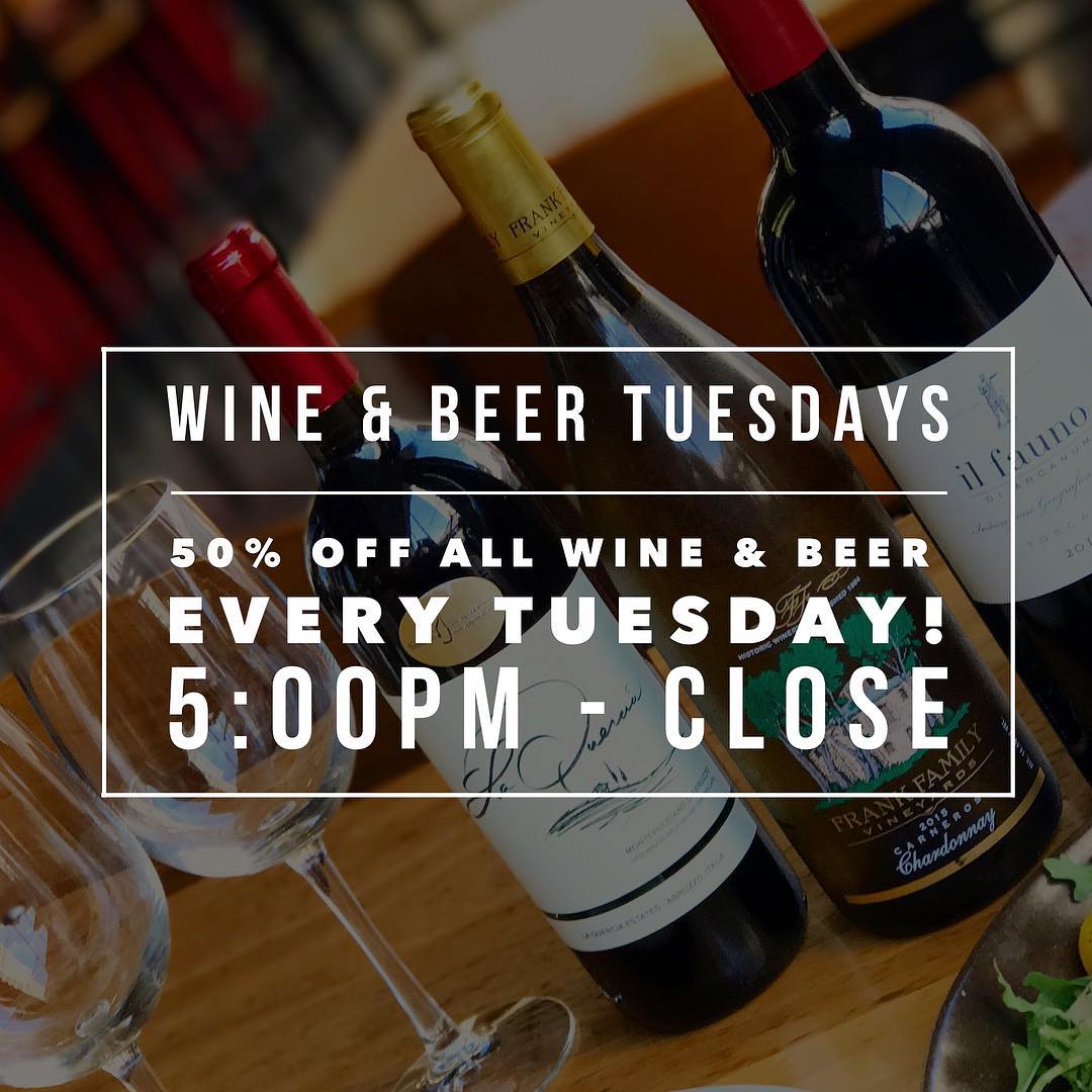 Wine and Beer Tuesdays | BIGA San Diego